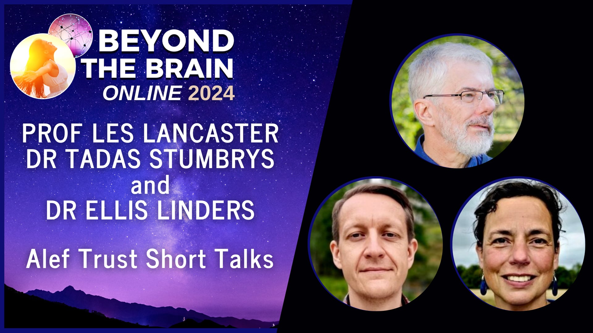 Alef Trust Faculty Talks - Les Lancaster, Tadas Stumbrys, Ellis Linders ...